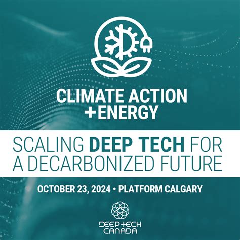 Cleantech Innovation Deeptech Networking Deep Tech Canada
