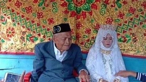 Kakek 103 Tahun Nikahi Perawan Cantik 27 Tahun Mas Kawin Rp 5 Juta