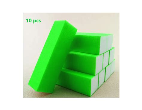 Buffer Neon Green 120grit 10pcs Angels Nail Products