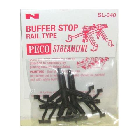 Peco Sl340 Buffer Stop Rail 2 N Gauge