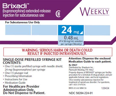 Brixadi Buprenorphine Injection