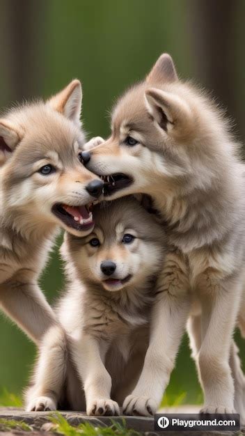Lobos Filhotes Imagens Download Grátis No Freepik