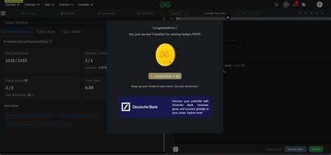 Geekstreak2024 Geekstreak2024 Deutschebank Codingchallenge Programming Datastructures