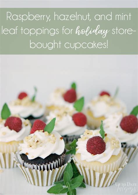 How To Dress Up Store Bought Cupcakes For Christmas Holiday