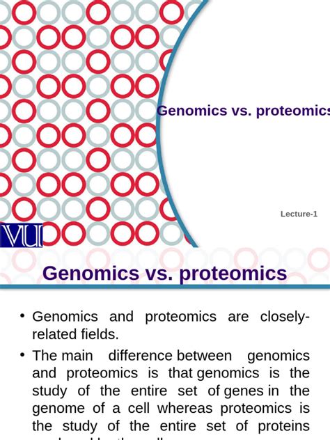 112 Genomics Vs Proteomics Pdf