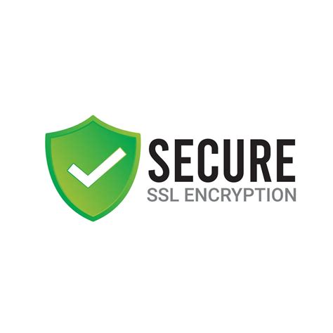 Secure Ssl Encryption Logo Secure Connection Icon Vector Illustration