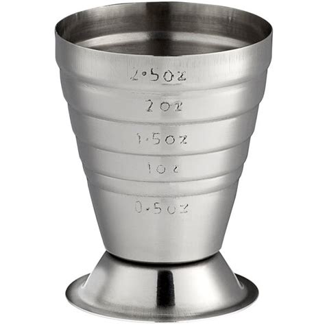 Franmara 8144 Bu 2 5 Oz Stainless Steel Measuring Jigger