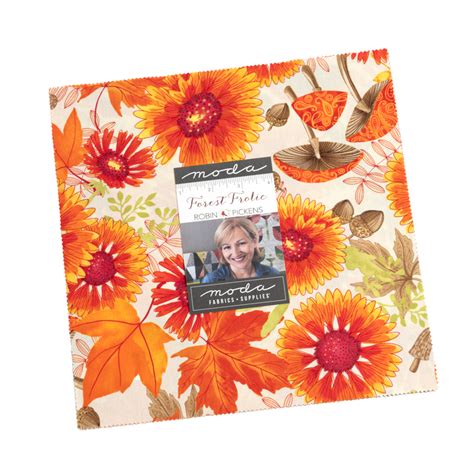 Moda Fabrics Forest Frolic Layer Cake By Robin Pickens 48740lc