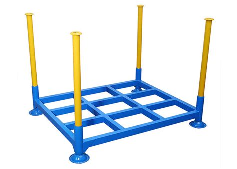 Powder Coating Steel Stackable Warehouse Racks Pallet Heavy Duty