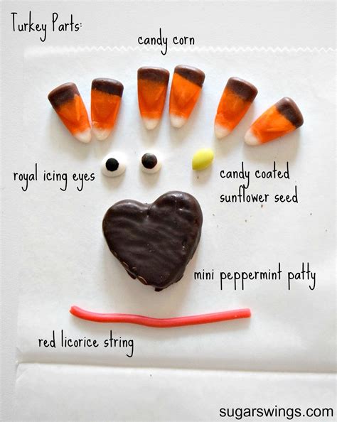 Sugar Swings Serve Some Super Easy Candy Turkeys For Turkey Day