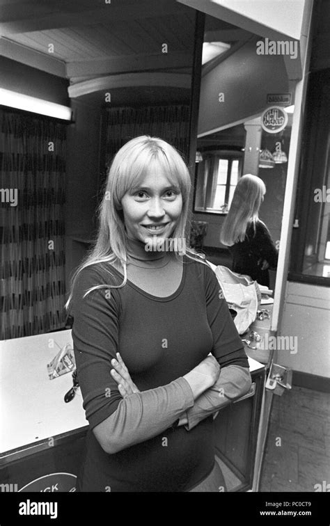 Abba Agnetha Fältskog In The 1970s Photo Kristoffersson8 66 Stock