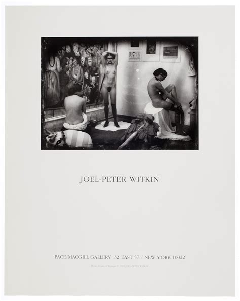Exhibition Poster For Joel Peter Witkin Pacemacgill Gallery New