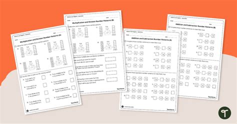 Growing Patterns Teach Starter
