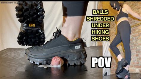 B Shredded Under My B Caterpillar Hiking Trainers Gym Bunny