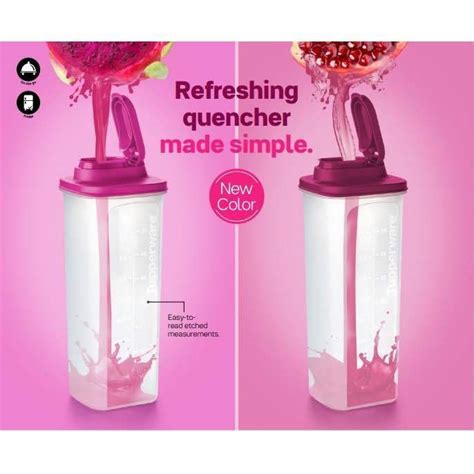 Tupperware Fridge Water Bottle 1pc 2l Lazada