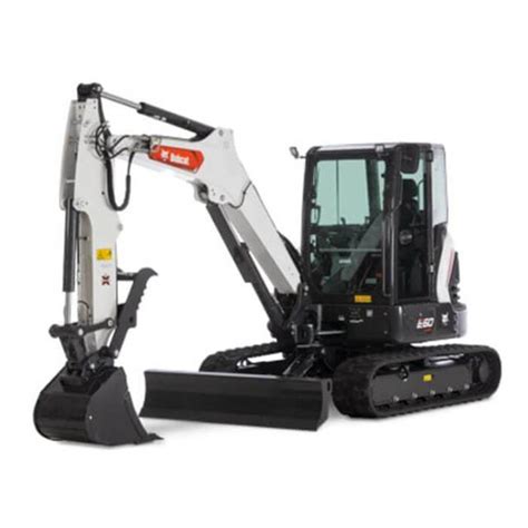 Bobcat E60 Compact Excavator Extendable Arm
