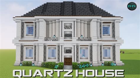 How To Make A House In Minecraft Quartz