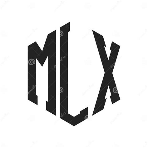 Mlx Logo Design Initial Letter Mlx Monogram Logo Using Hexagon Shape