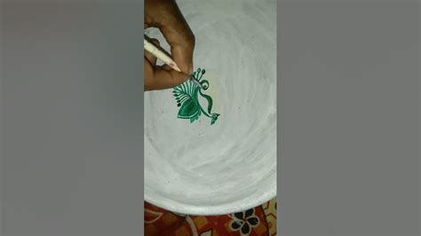 Easy Peocock Art 🎨🖌️shorts Craft Art Youtube