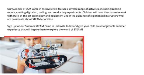 Ppt Join Our Summer Steam Camp In Hicksville For A Fun Learning