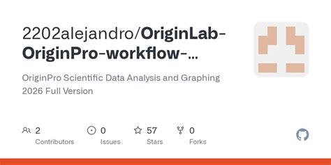 Github 2202alejandrooriginlab Originpro Workflow Templates