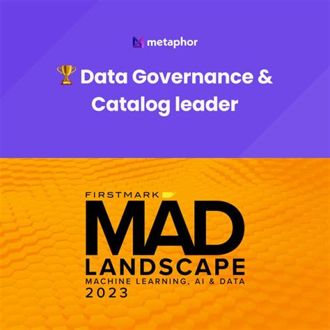 Metaphor Data On Linkedin Data Dataleader Datagovernance Datacatalog 2023madlandscape Ai