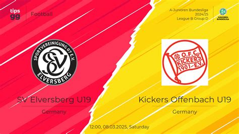 Sv Elversberg U19 Vs Kickers Offenbach U19 09 03 2025 Match Overview Tips Gg