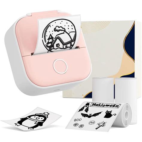 Phomemo T02 Portable Mini Thermal Printer Printing Sticker Wireless