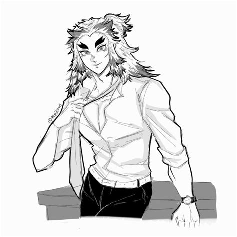 Teacher Rengoku Rengoku History Teacher Rengoku Heart Hand Rengoku