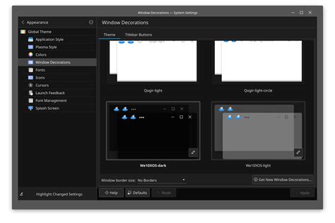 Large Border Around Windows When Not Maximized KDE Plasma Manjaro Linux Forum