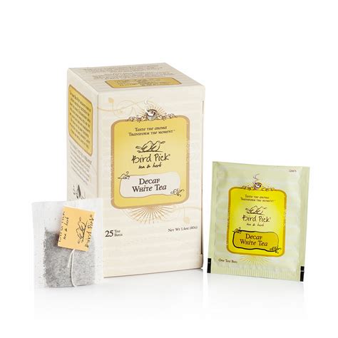 Decaf White Signature Tea Bags Bird Pick Tea And Herb