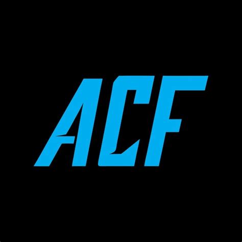 Premium Vector Acf Letter Logo Creative Design Acf Monogram Logo Unique Concept Vector