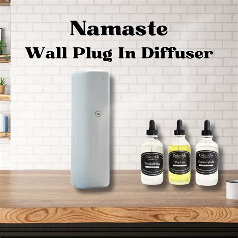 Namaste Wall Plug In Diffuser The Columbia Fragrance Co