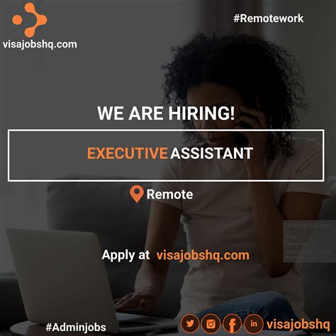Executive Assistant Remote