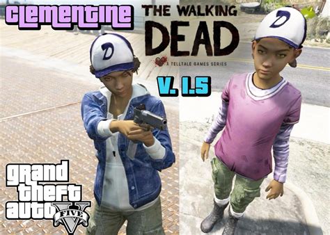 Clementine Twd Final Season Add On Ped Gta5