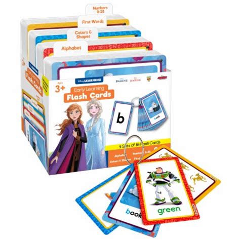 Disney Learning Early Learning Flash Card Cube 4 Count Kroger