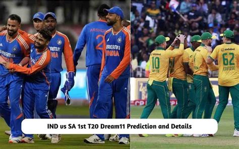 Ind Vs Sa 1st T20 Dream11 Prediction Today Match Playing Xi Fantasy Cricket Tips Pitch Report