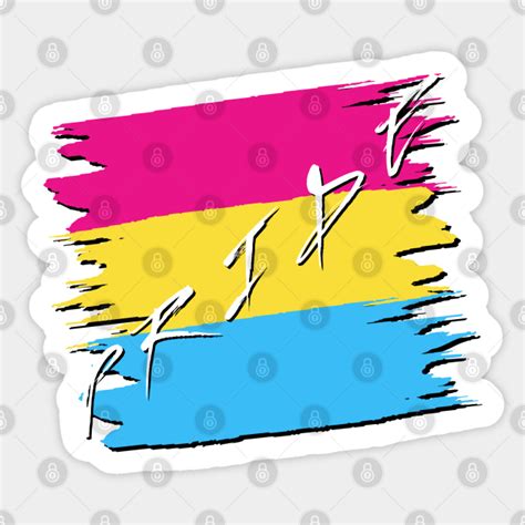 Pansexual Pride Pansexual Sticker Teepublic