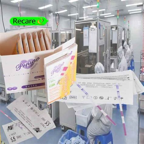 Ovulation Rapid Test Kit Pink Package Quick Response Strips