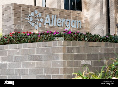 A Logo Sign Outside Of The Headquarters Of Allergan In Irvine