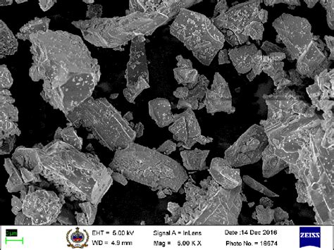 Field Emission Scanning Electron Microscopic Image Of Strontium
