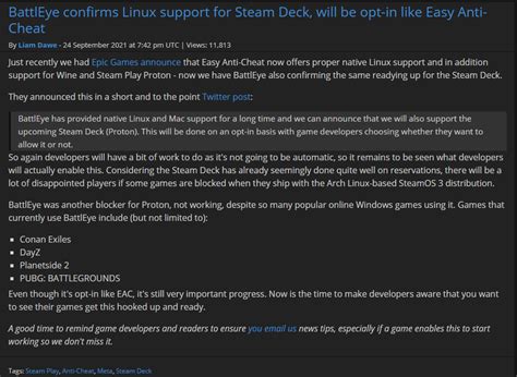 Valve Making Linux Anti Cheat A Reality For Steam Deck Launch Page 2 Kiwi Farms