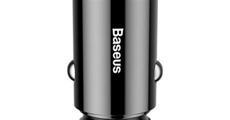 Automobilinis įkroviklis Baseus Ccall Ys01 Juodas 30w 12 24v Usb