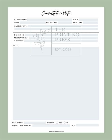 Therapy Missed Appointment Note Fillable And Printable Template Therapy