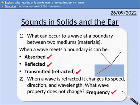 Gcse Ocr Physics P5 1 Wave Behaviour Teaching Resources