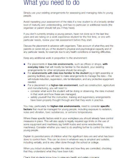 23 Work Experience Examples To Download To Download