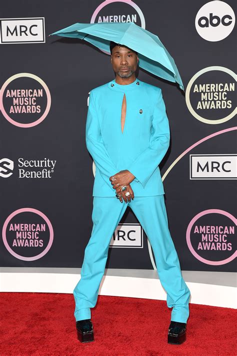 Billy Porter Makes A Splash In Botter At The Amas British Vogue