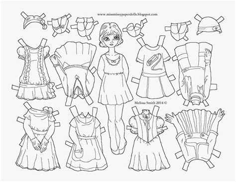 Coloring Contest Paper Dolls Paper Dolls Clothing Paper Doll Template