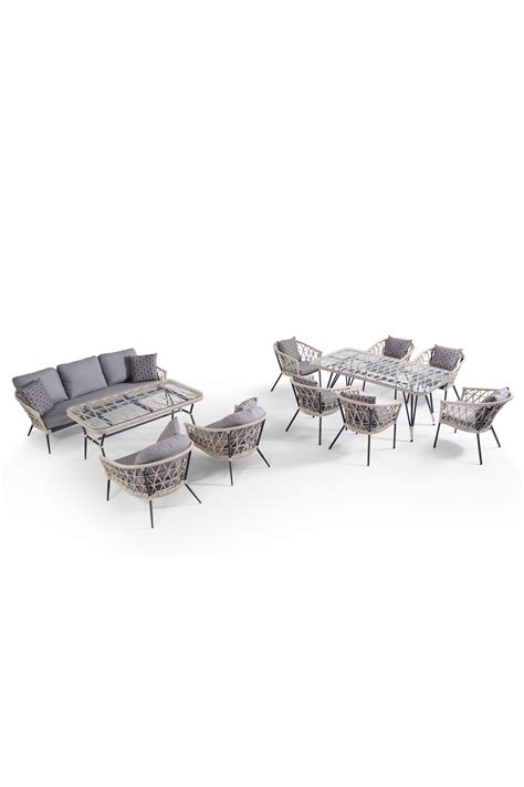 İtals Bahçe Mobilyaları İtals Elegante Oturma Ve Masa Takımı İki Set Birarada Fiyatı Yorumları