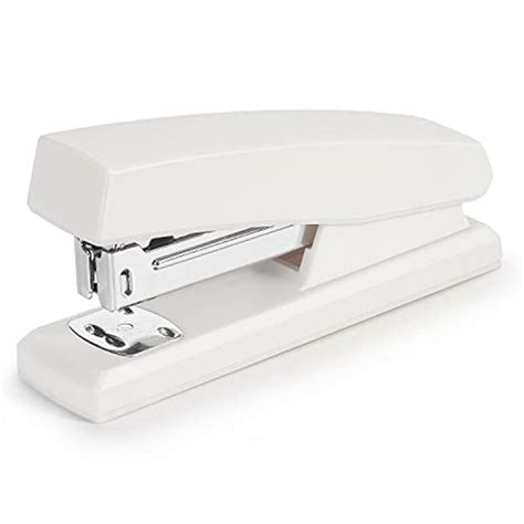 Stapler Office Stapler Stapler For Desk Portable Staplers White